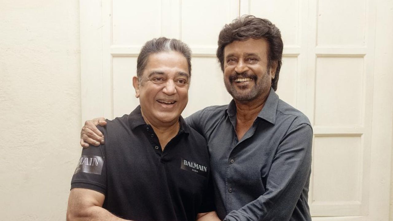 Kamal Haasan, Rajinikanth Reunite After 46 Years at SIIMA - THR India